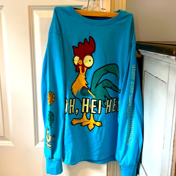Disney | Shirts | Mens Sz M Nwot Disney Hei Hei Long Sleeve Tee | Poshmark